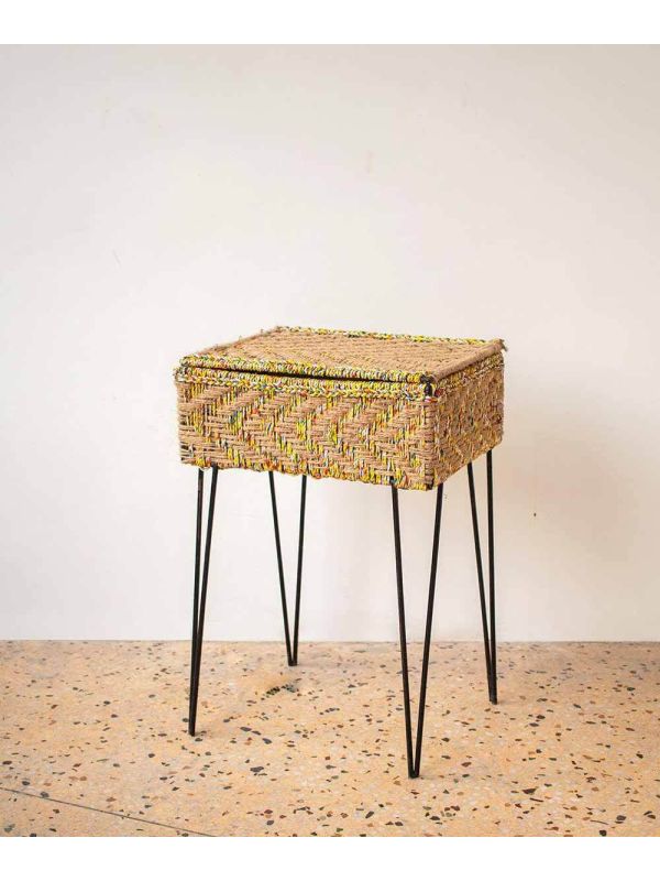 Jute table | Buy jute side table online | Kalpané