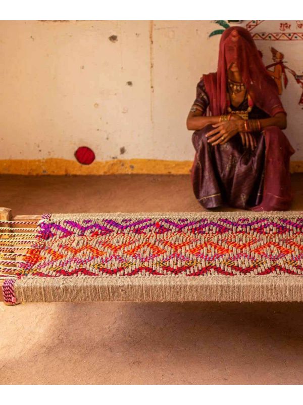 Woven day bed | Buy charpoy online | Kalpané