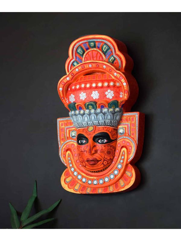 Kerala decor | Buy Vishnumoorthy Theyyam Décor online | Kalpané