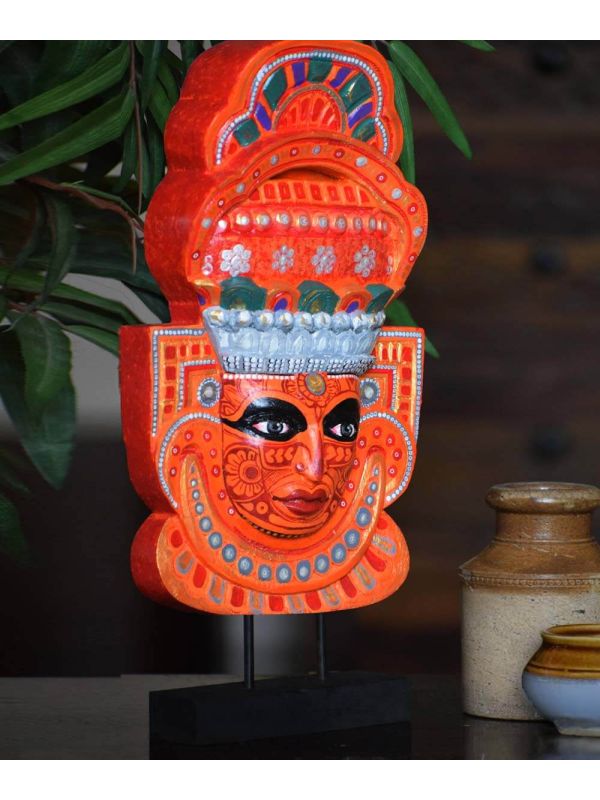 Kerala decor | Buy Vishnumoorthy Theyyam Décor online | Kalpané