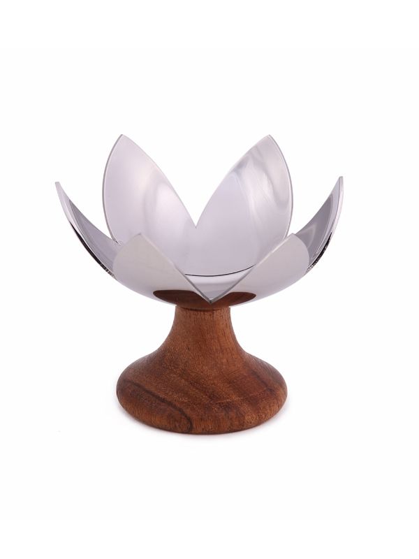 Lotus Tea light holder | Buy designer tea light holder Online | Kalpané