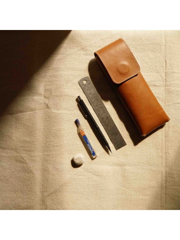 Stationery pouch | Buy Leather stationery pouch | Kalpané
