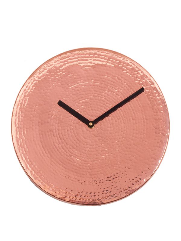 Copper Clock | Buy designer clock Online | Kalpané