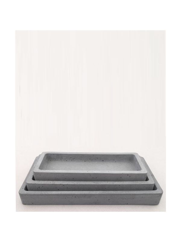 Rectangular trays | Buy concrete trays |Kalpané